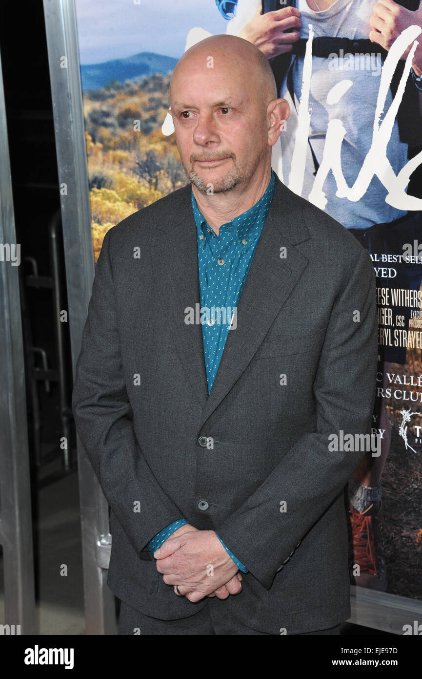 LOS ANGELES, CA - NOVEMBER 19, 2014: Screenwriter Nick Hornby at the ...