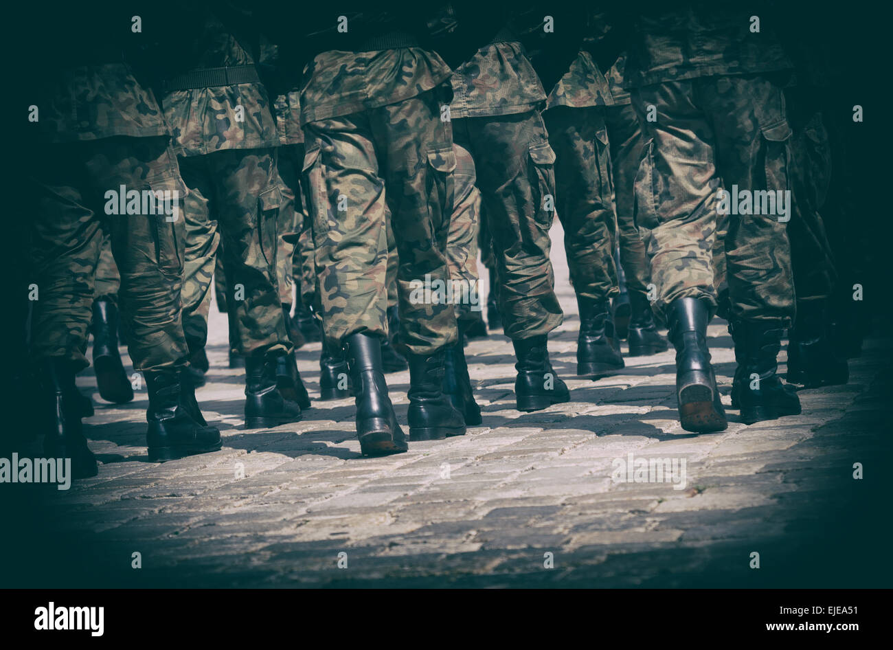 Army parade - boots close-up Stock Photo - Alamy