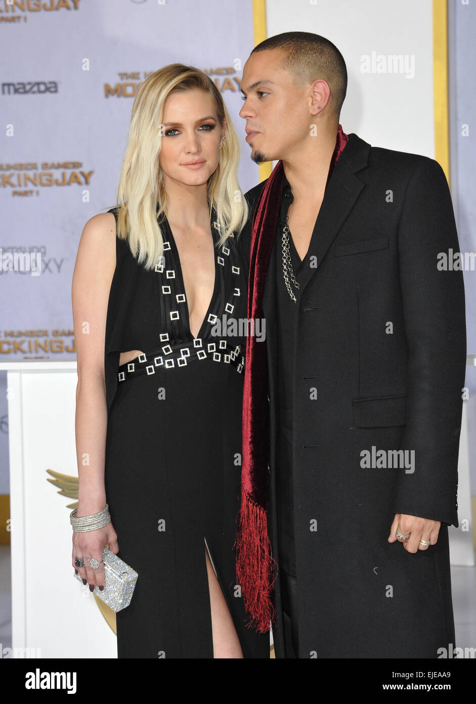 LOS ANGELES, CA - NOVEMBER 17, 2014: Evan Ross (son of Diana Ross ...