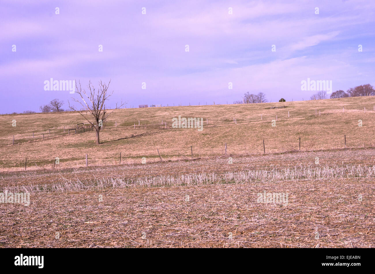 Sloped farmland hi-res stock photography and images - Alamy