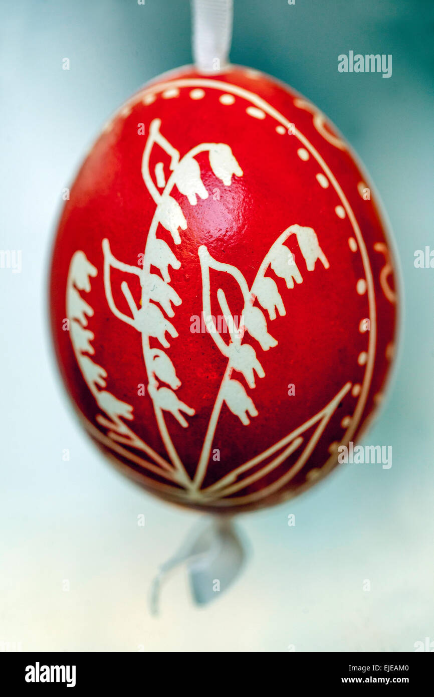 Traditional easter eggs, Prague Czech Republic, Europe Stock Photo - Alamy
