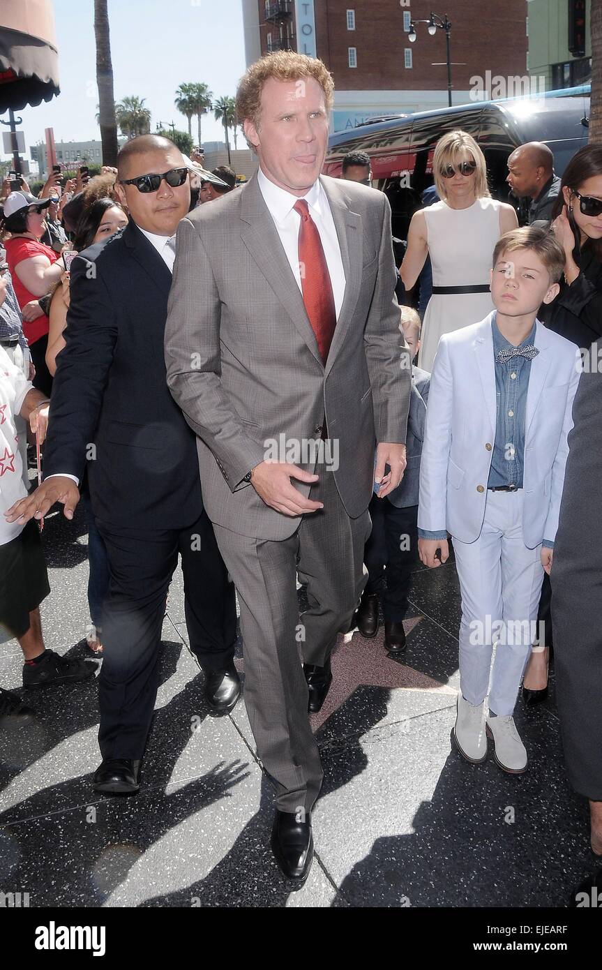 Los Angeles, CA, USA. 24th Mar, 2015. Will Ferrell at the induction ...