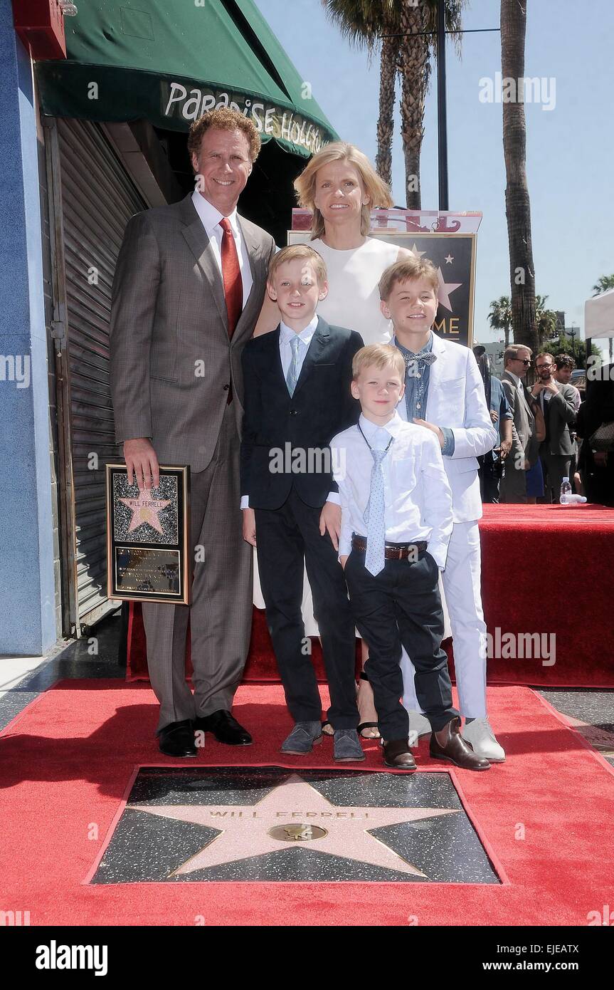 Los Angeles, CA, USA. 24th Mar, 2015. Will Ferrell, Magnus Paulin ...