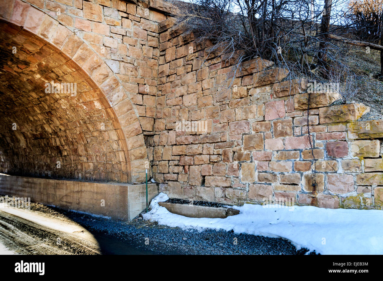 A stone Bridge in rural Colorado Stock Photo - Alamy