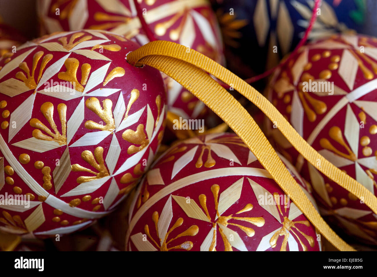 Traditional easter eggs, Prague Czech Republic, Europe Stock Photo - Alamy