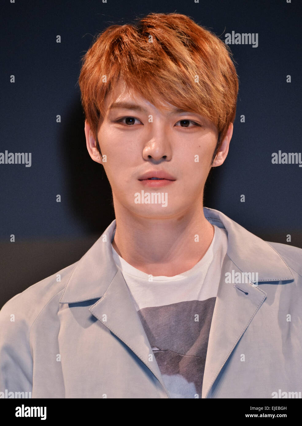 Jae-Joong(JYJ), March 23, 2015 : Tokyo, Japan : Korean singer Jae-Joong ...