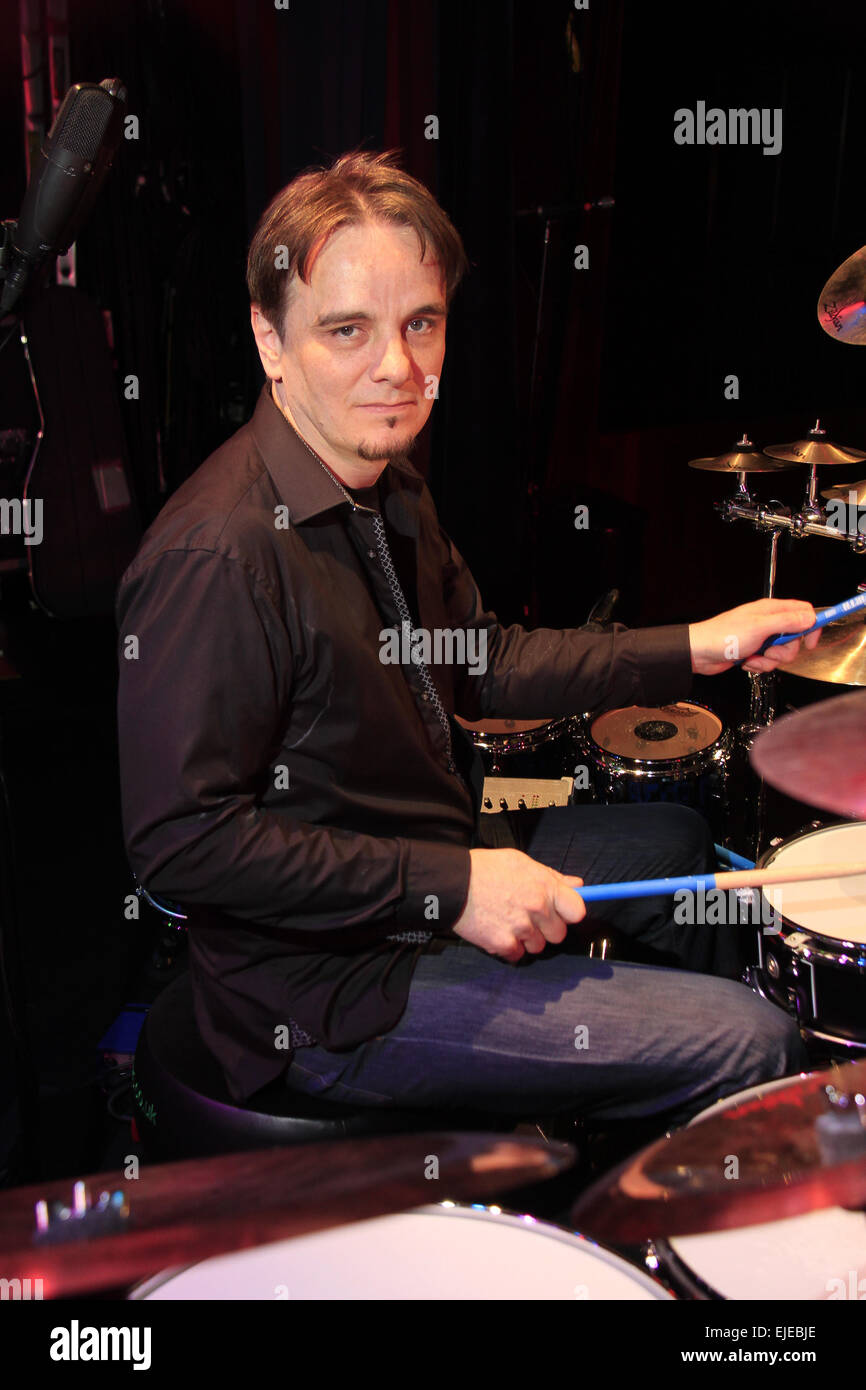 Ny, NY, USA. 19th Sep, 2014. King Crimson drummers on the 2014 tour ...