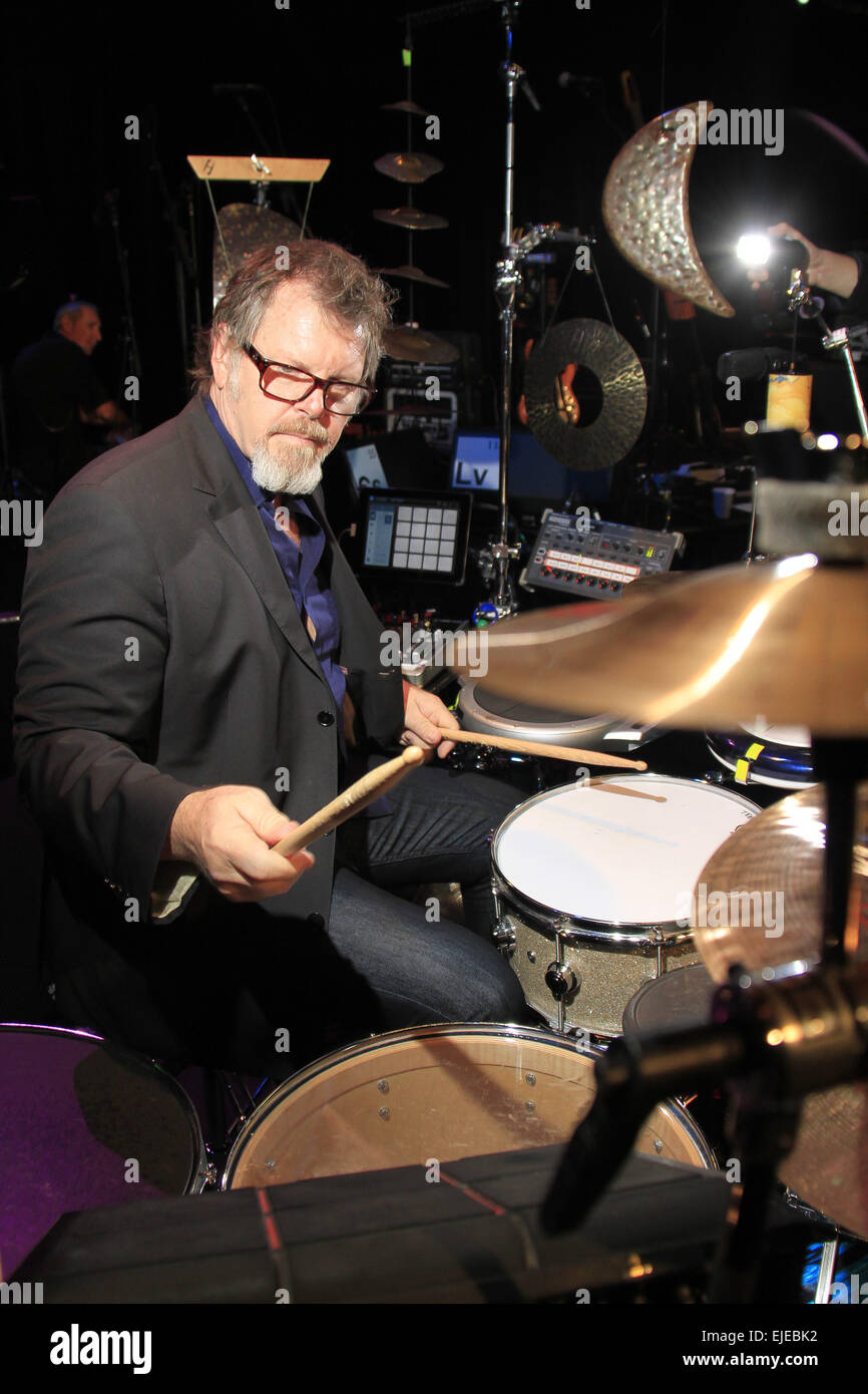 Ny, NY, USA. 19th Sep, 2014. King Crimson drummers on the 2014 tour ...