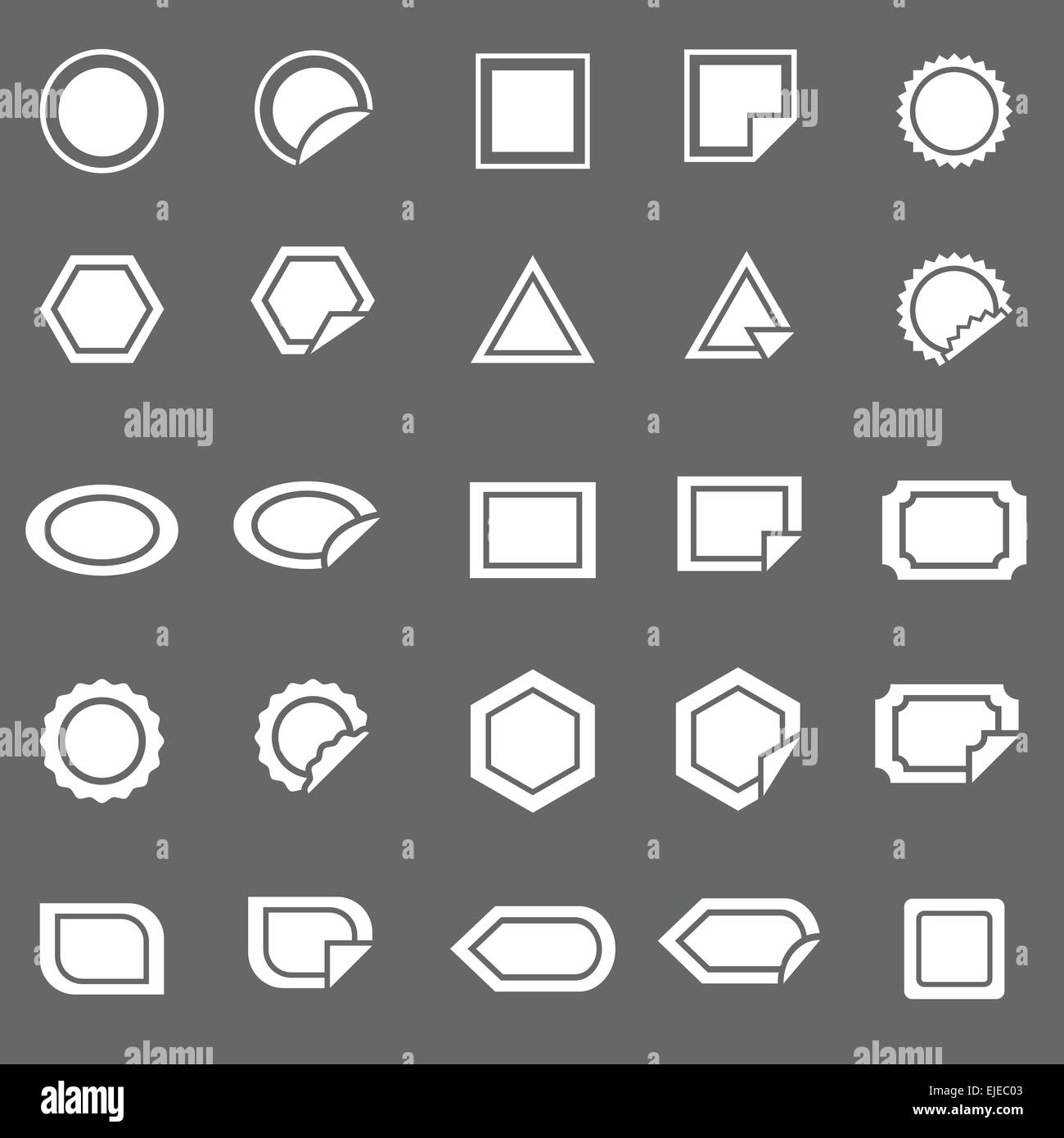 Label empty template on Stock Vector Images - Alamy