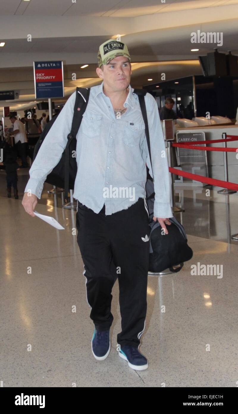 Sugar Ray singer Mark McGrath departs from Los Angeles International ...