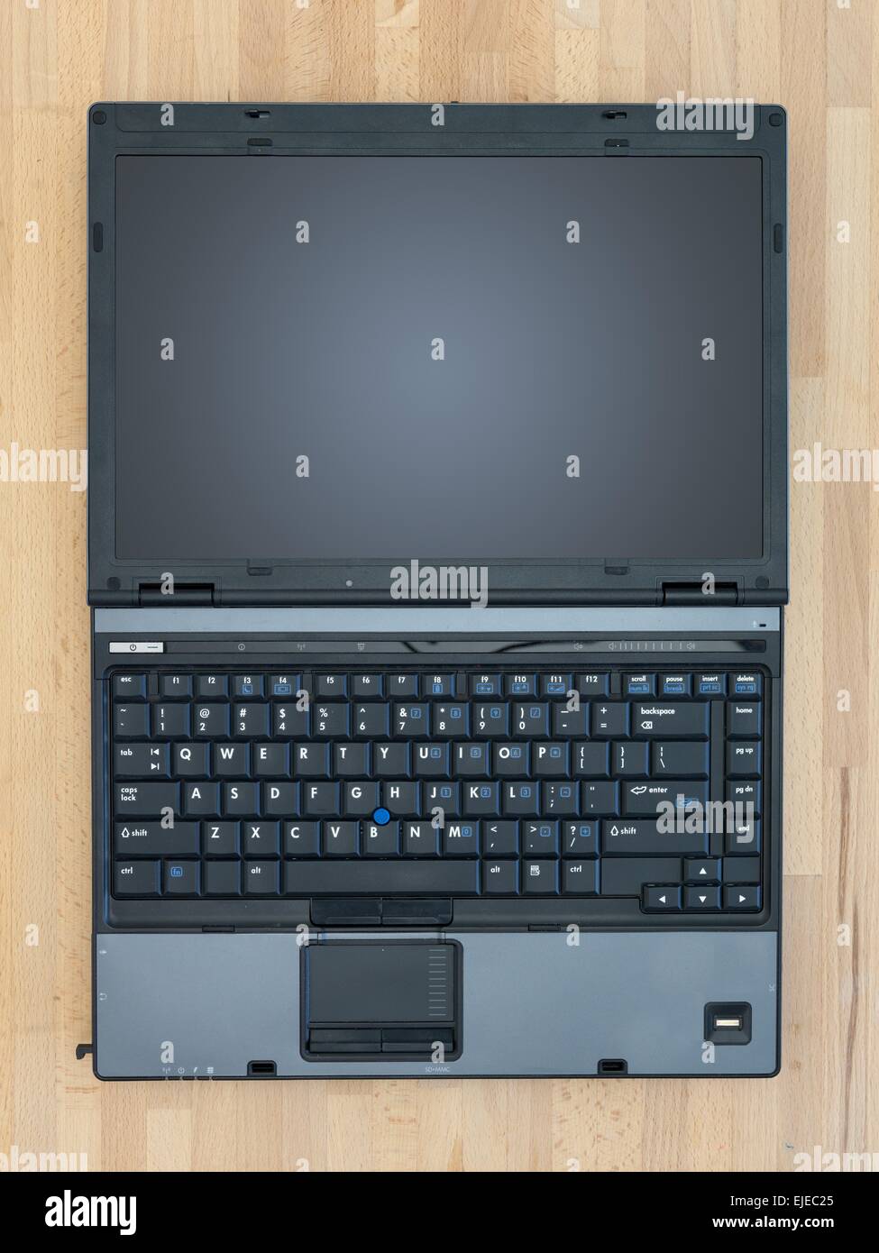 A close up shot of a open laptop Stock Photo - Alamy