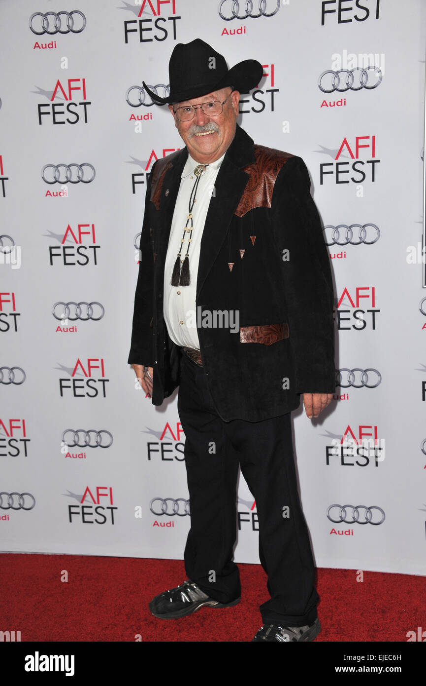 LOS ANGELES, CA - NOVEMBER 11, 2014: Barry Corbin at the gala screening ...
