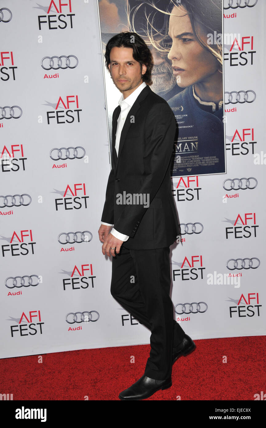 LOS ANGELES, CA - NOVEMBER 11, 2014: Rick Irwin at the gala screening ...