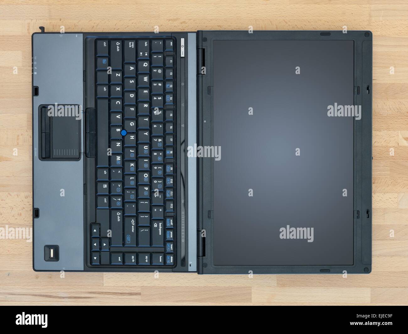 A close up shot of a open laptop Stock Photo - Alamy