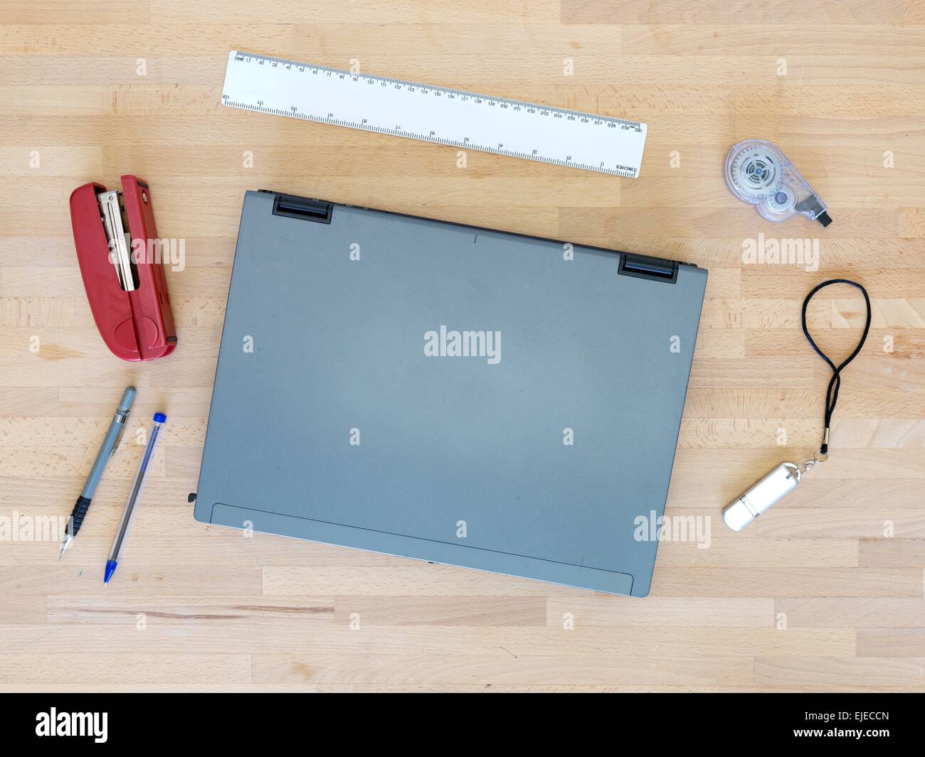 A close up shot of a open laptop Stock Photo - Alamy