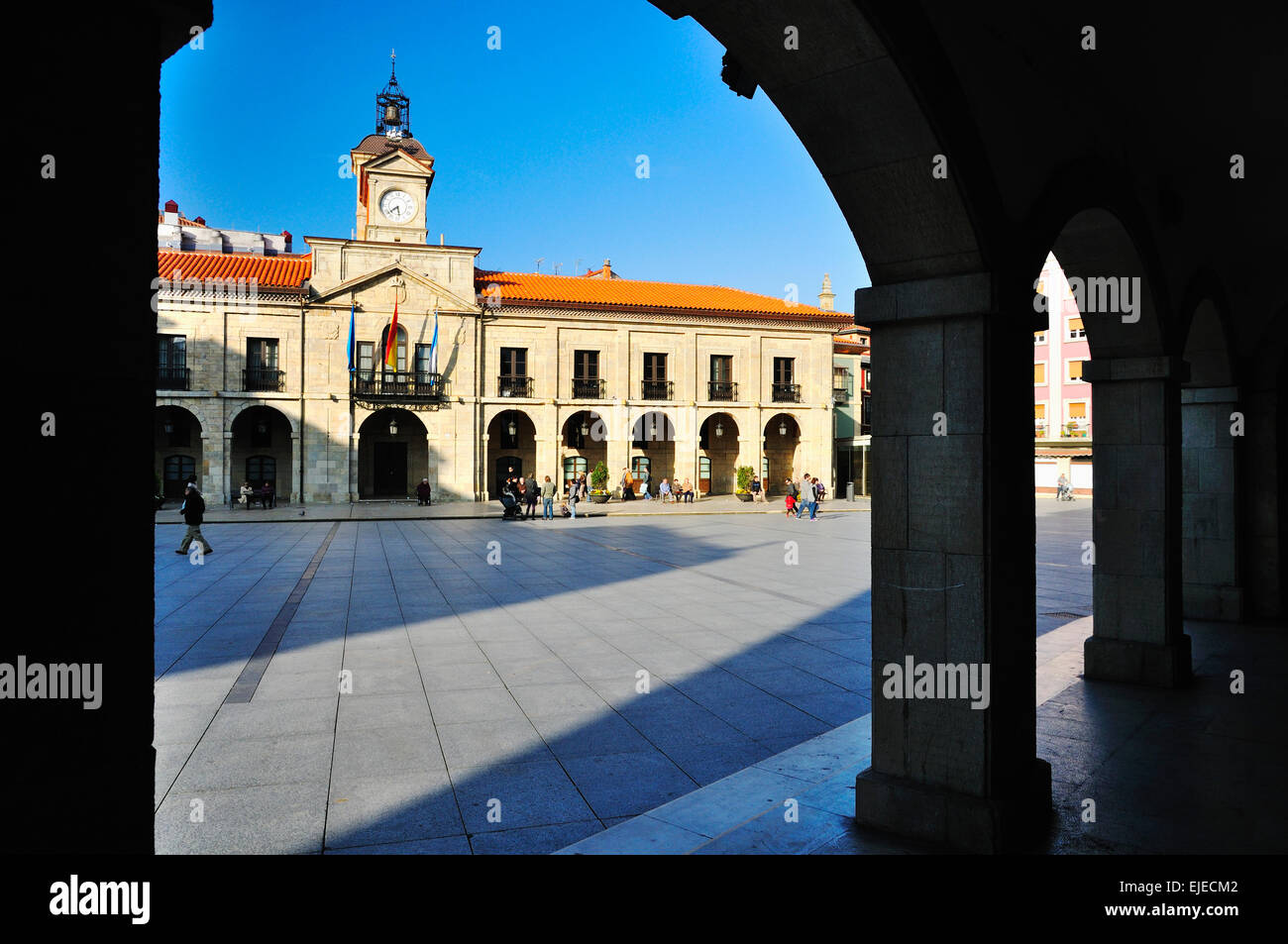 Avilés is a city in Asturias, Spain Stock Photo - Alamy