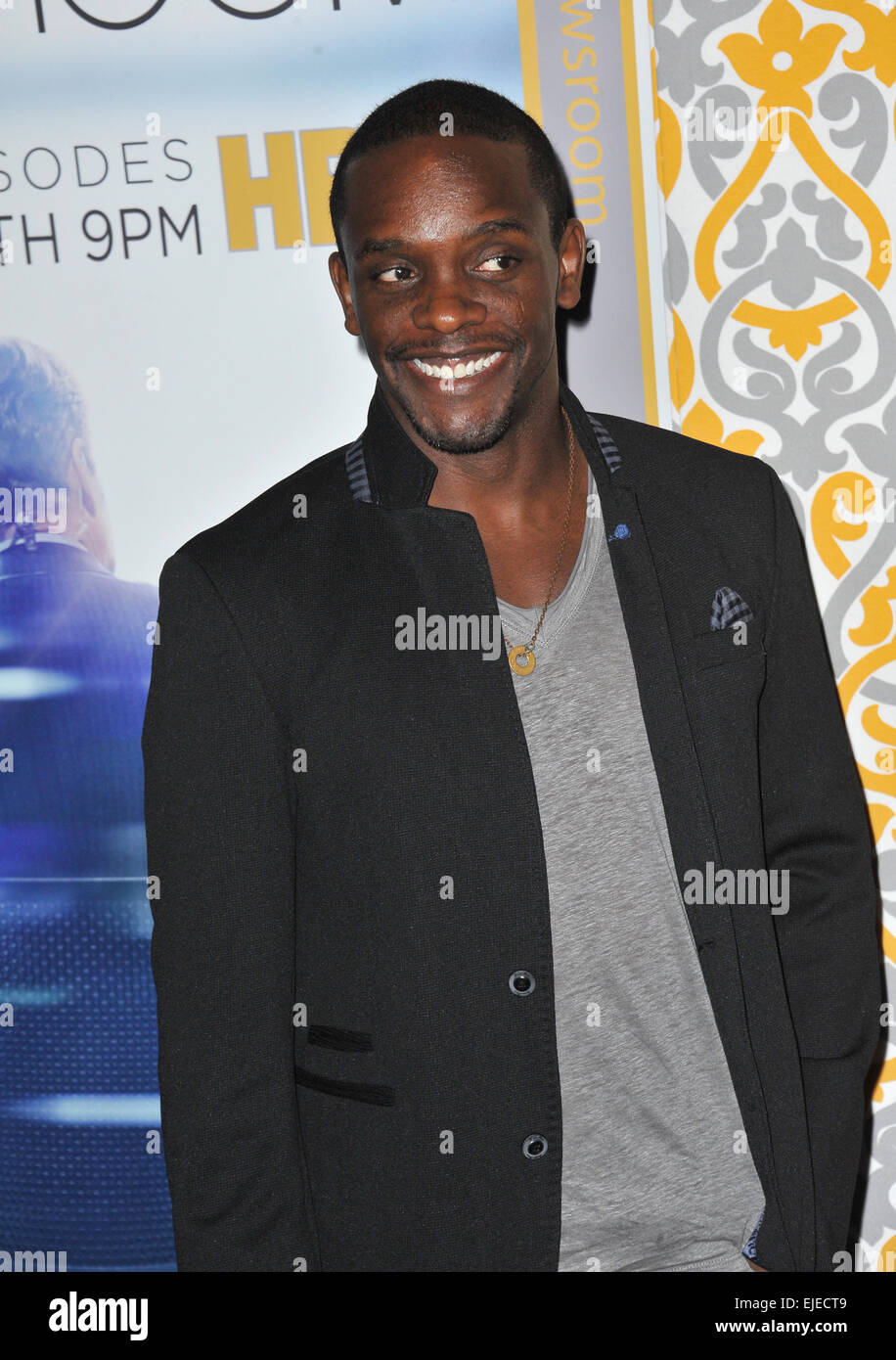 LOS ANGELES, CA - NOVEMBER 4, 2014: Chris Chalk at the season three ...