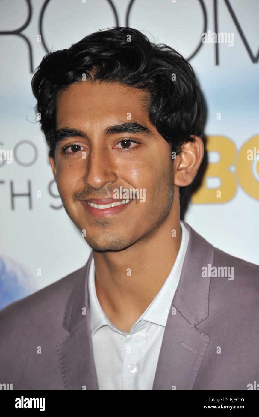 LOS ANGELES, CA - NOVEMBER 4, 2014: Dev Patel at the season three ...