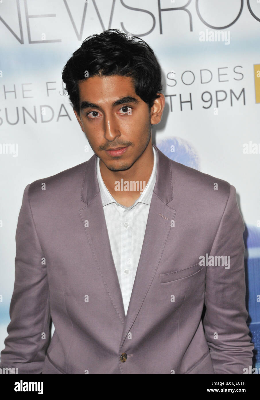 LOS ANGELES, CA - NOVEMBER 4, 2014: Dev Patel at the season three ...