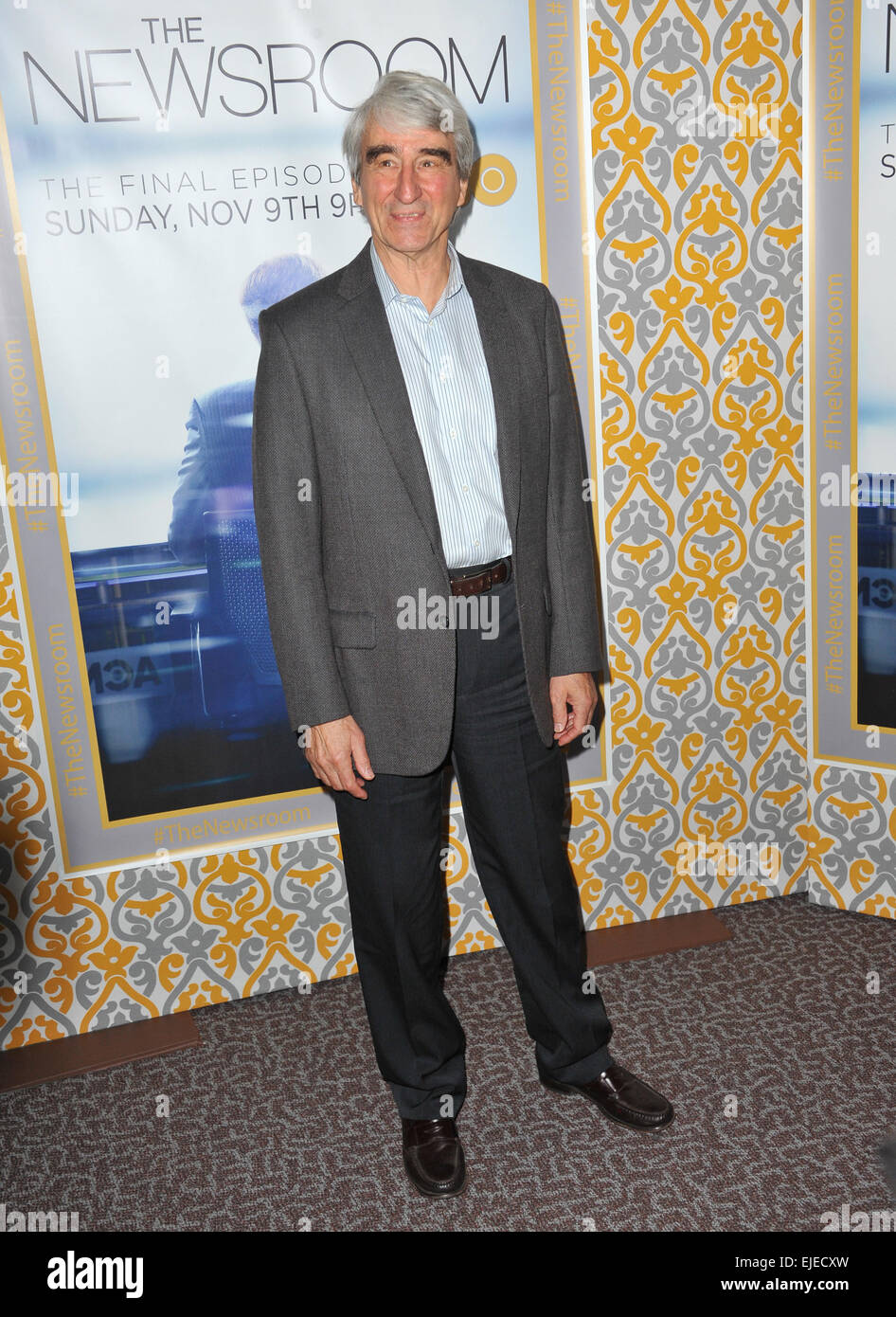 LOS ANGELES, CA - NOVEMBER 4, 2014: Sam Waterston at the season three ...