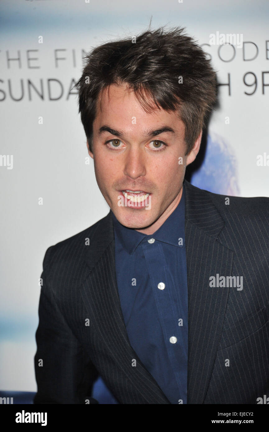 LOS ANGELES, CA - NOVEMBER 4, 2014: Thomas Matthews at the season three ...