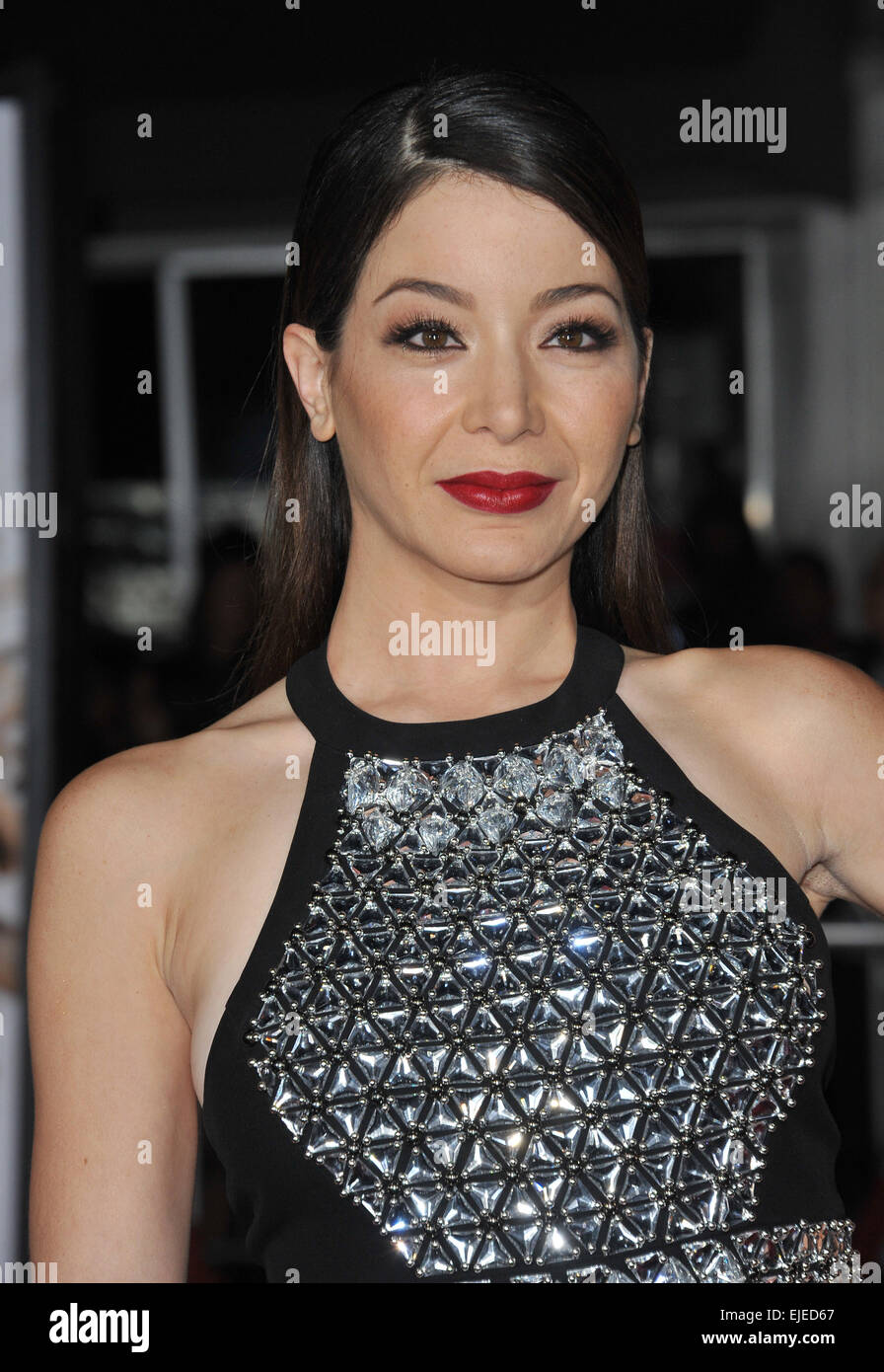 LOS ANGELES, CA - NOVEMBER 3, 2014: Katherine Castro at the premiere of ...