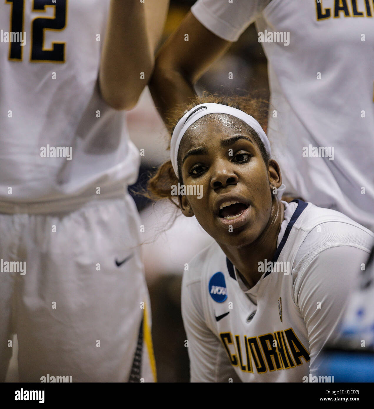 Berkeley USA CA. 22nd Feb, 2015. California F # 21 Reshanda Gray fire ...