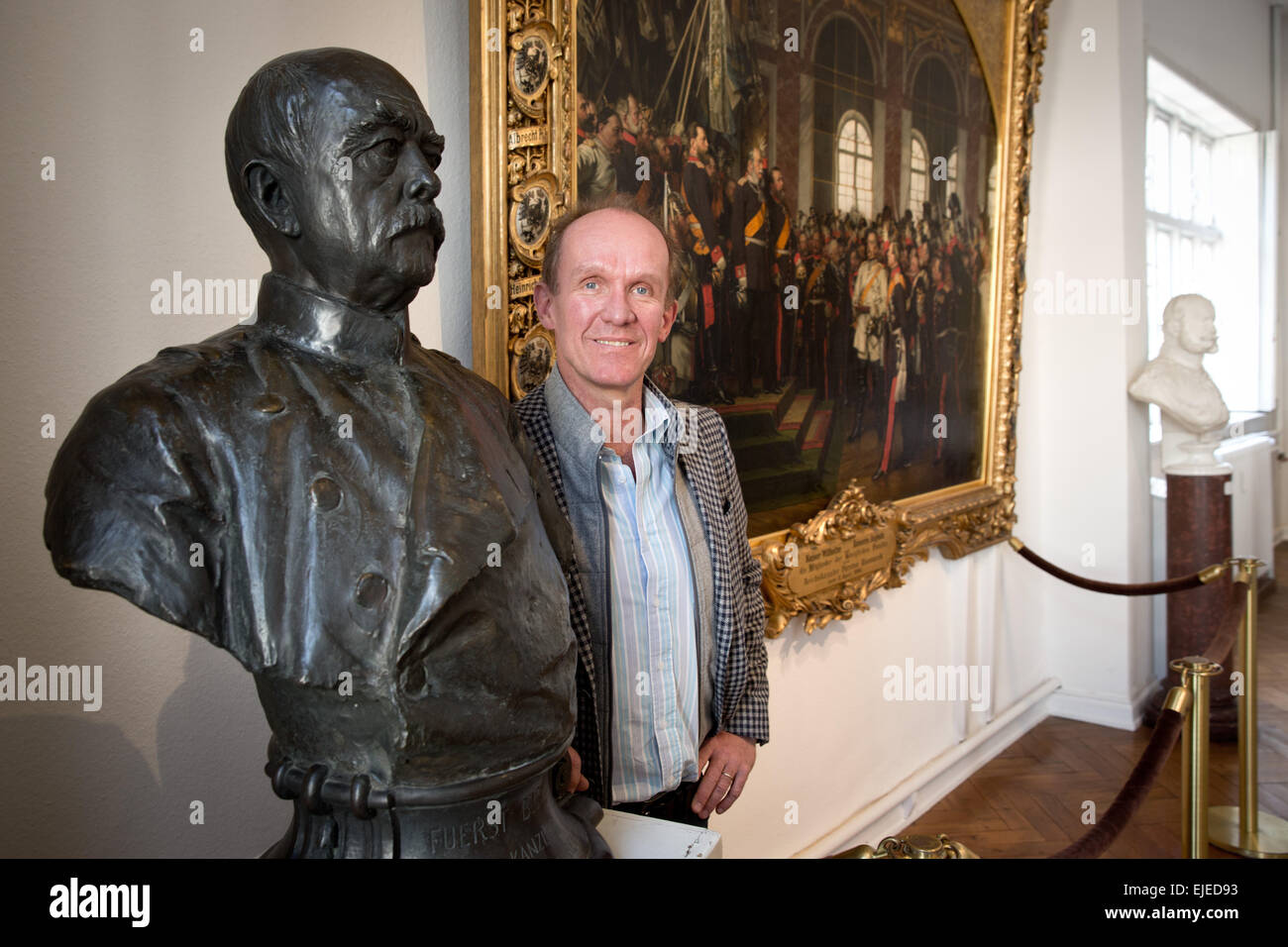 Friedrichsruh, Germany. 18th Mar, 2015. Gregor Graf von Bismarck, an ...