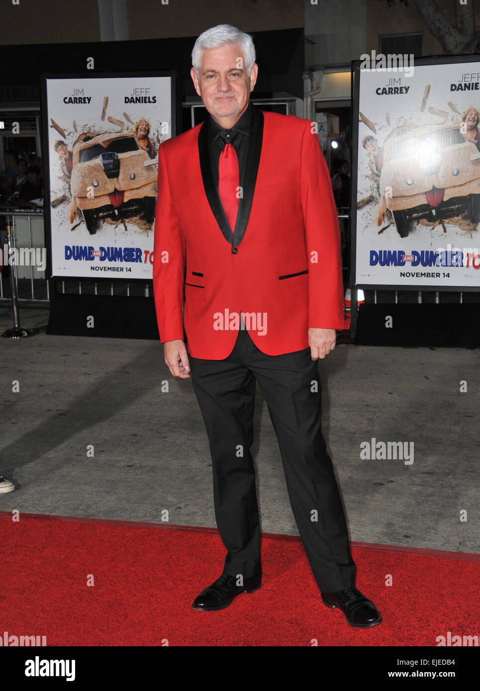 LOS ANGELES, CA - NOVEMBER 3, 2014: Steve Tom at the premiere of his ...