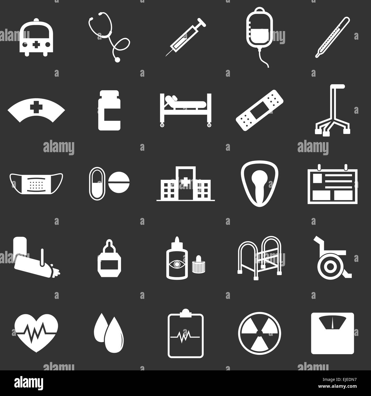 Syringe blood on black background Stock Vector Images - Alamy