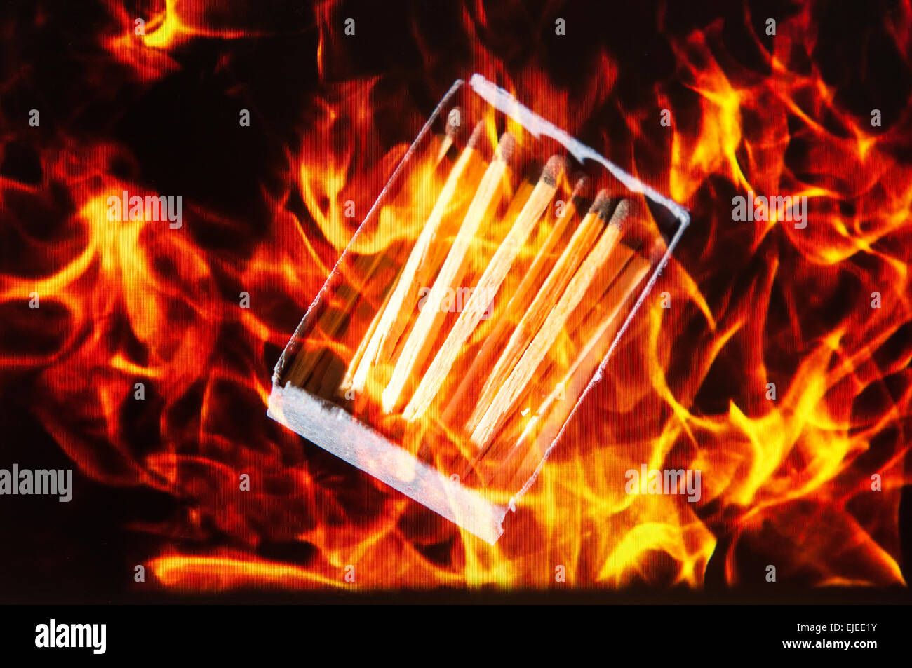Matches burn hi-res stock photography and images - Alamy