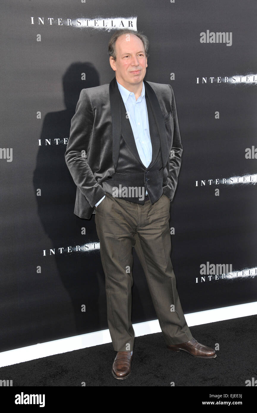 LOS ANGELES, CA - OCTOBER 26, 2014: Composer Hans Zimmer at the Los ...