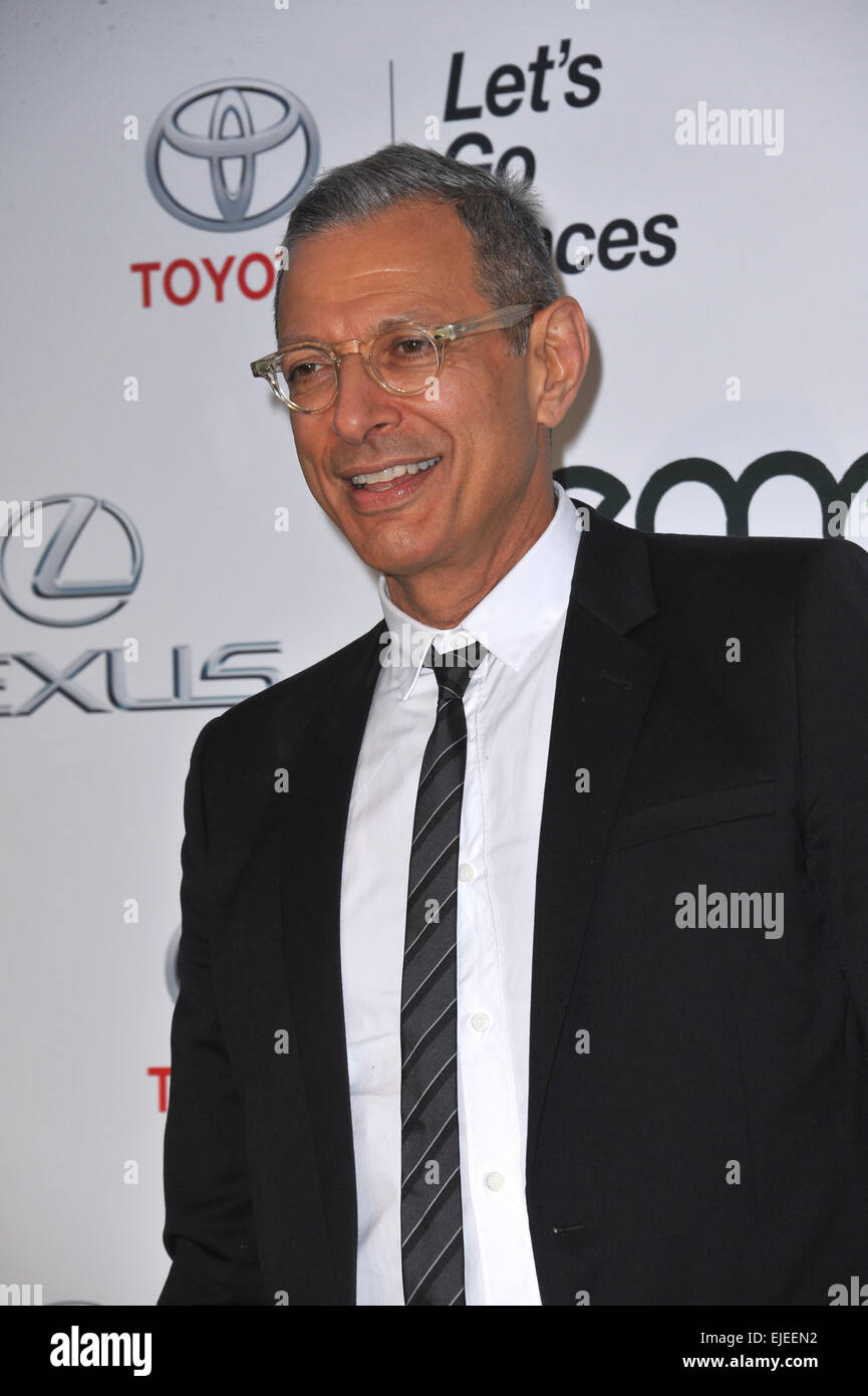 LOS ANGELES, CA - OCTOBER 18, 2014: Jeff Goldblum at the 2014 ...