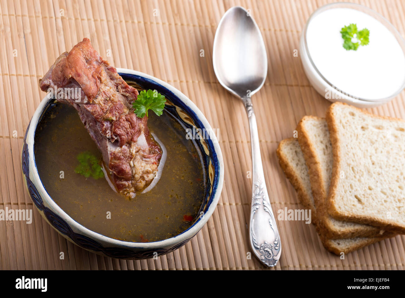 Meat spoon hi-res stock photography and images - Alamy