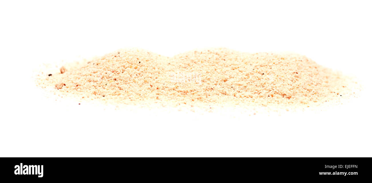 pile of sand isolated on white background Stock Photo - Alamy