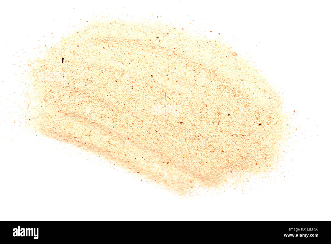 pile of sand isolated on white background Stock Photo - Alamy