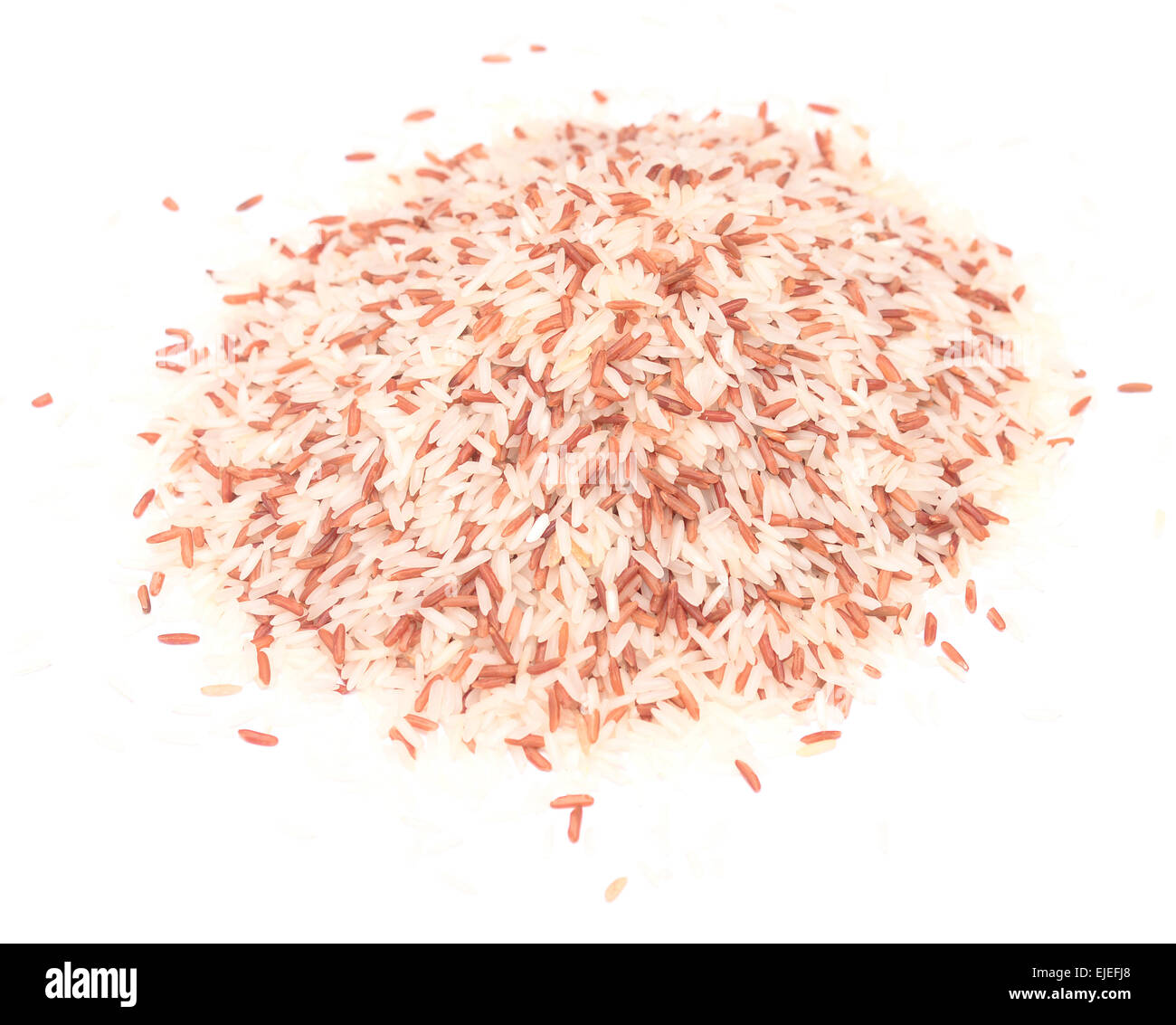 brown rice isolated on white background Stock Photo - Alamy