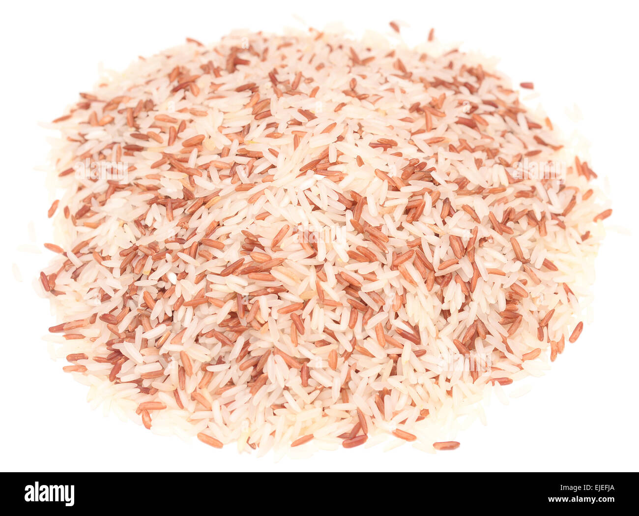 brown rice isolated on white background Stock Photo - Alamy
