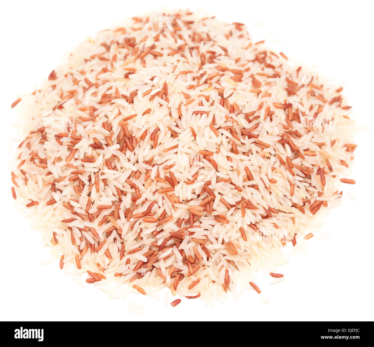 brown rice isolated on white background Stock Photo - Alamy