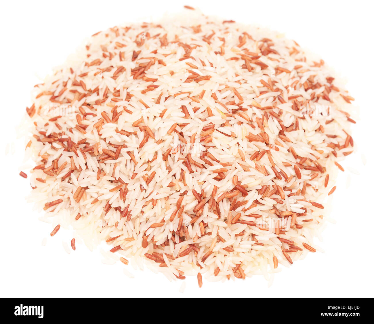 brown rice isolated on white background Stock Photo - Alamy
