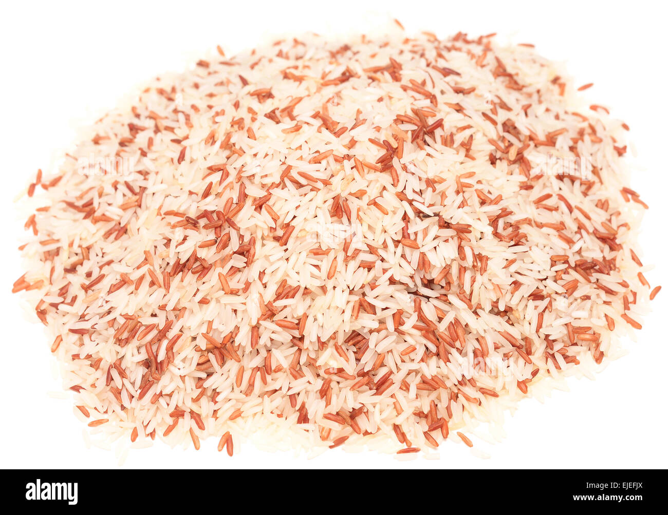 brown rice isolated on white background Stock Photo - Alamy