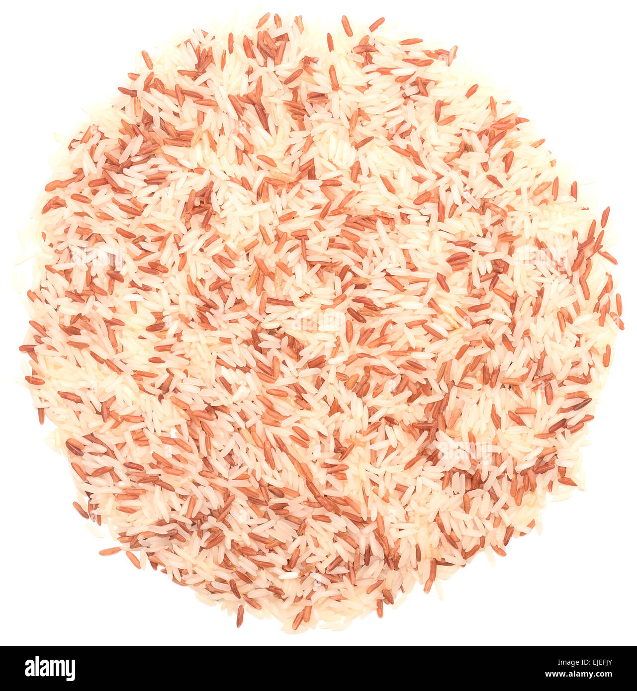 brown rice isolated on white background Stock Photo - Alamy
