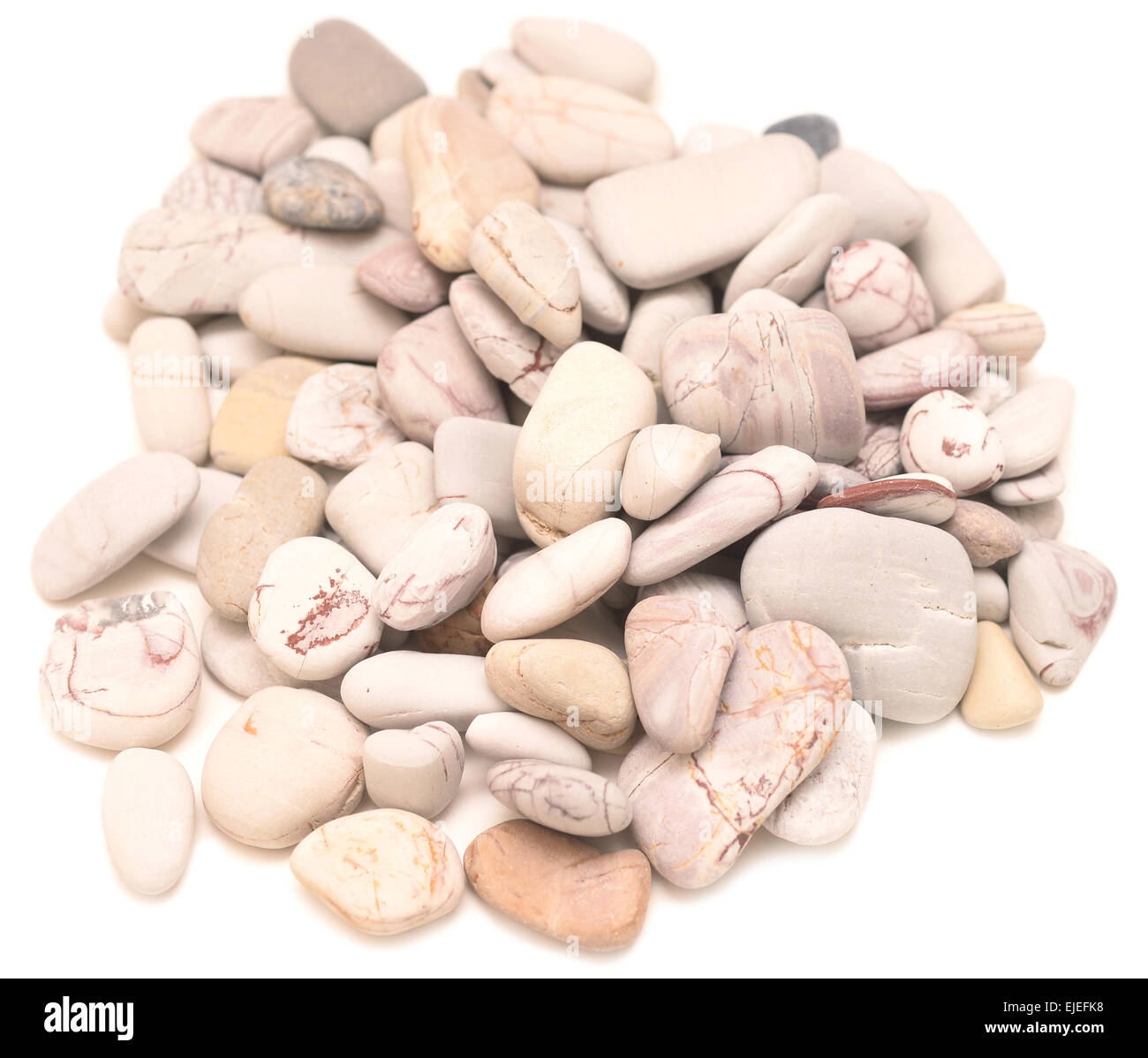 pebbles isolated on white background Stock Photo - Alamy