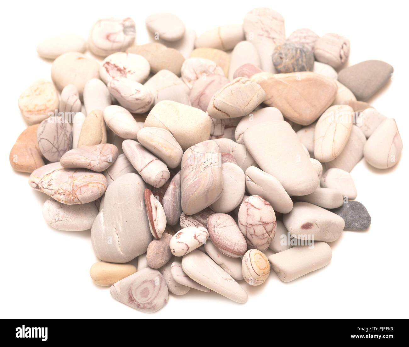 pebbles isolated on white background Stock Photo - Alamy