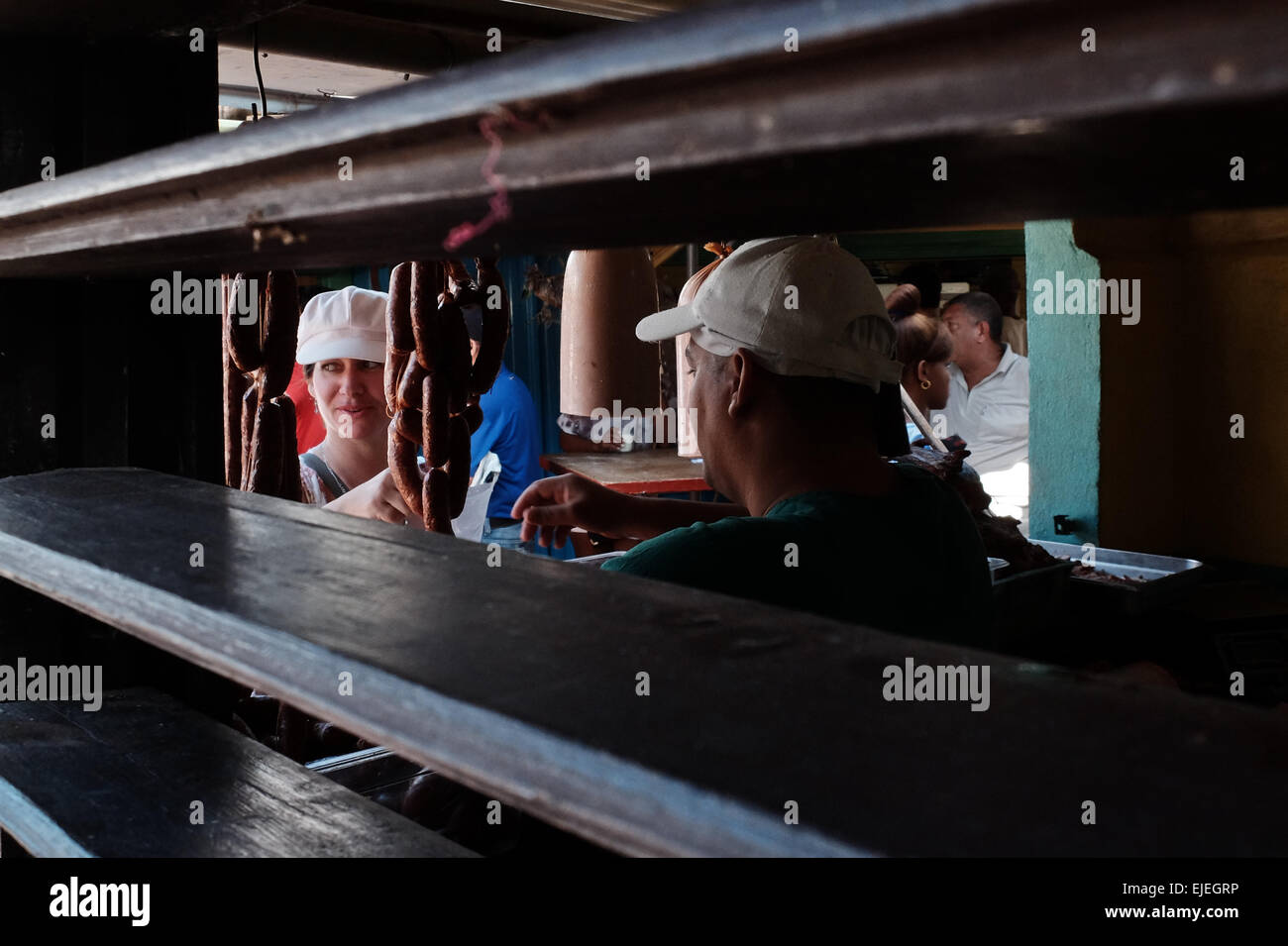 Havana meat market cuba hi-res stock photography and images - Alamy
