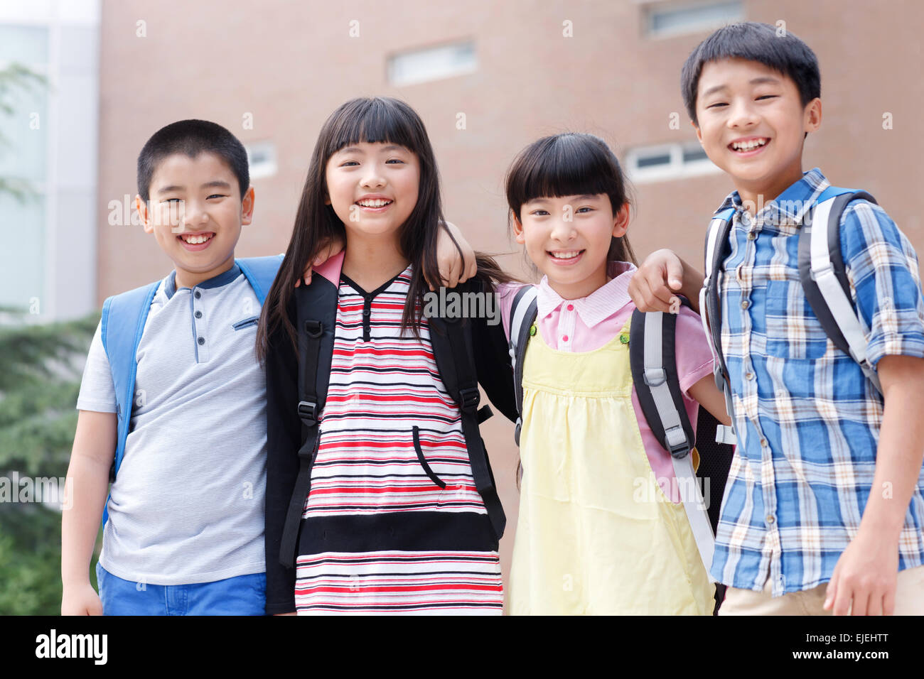 Pupils stand hi-res stock photography and images - Alamy