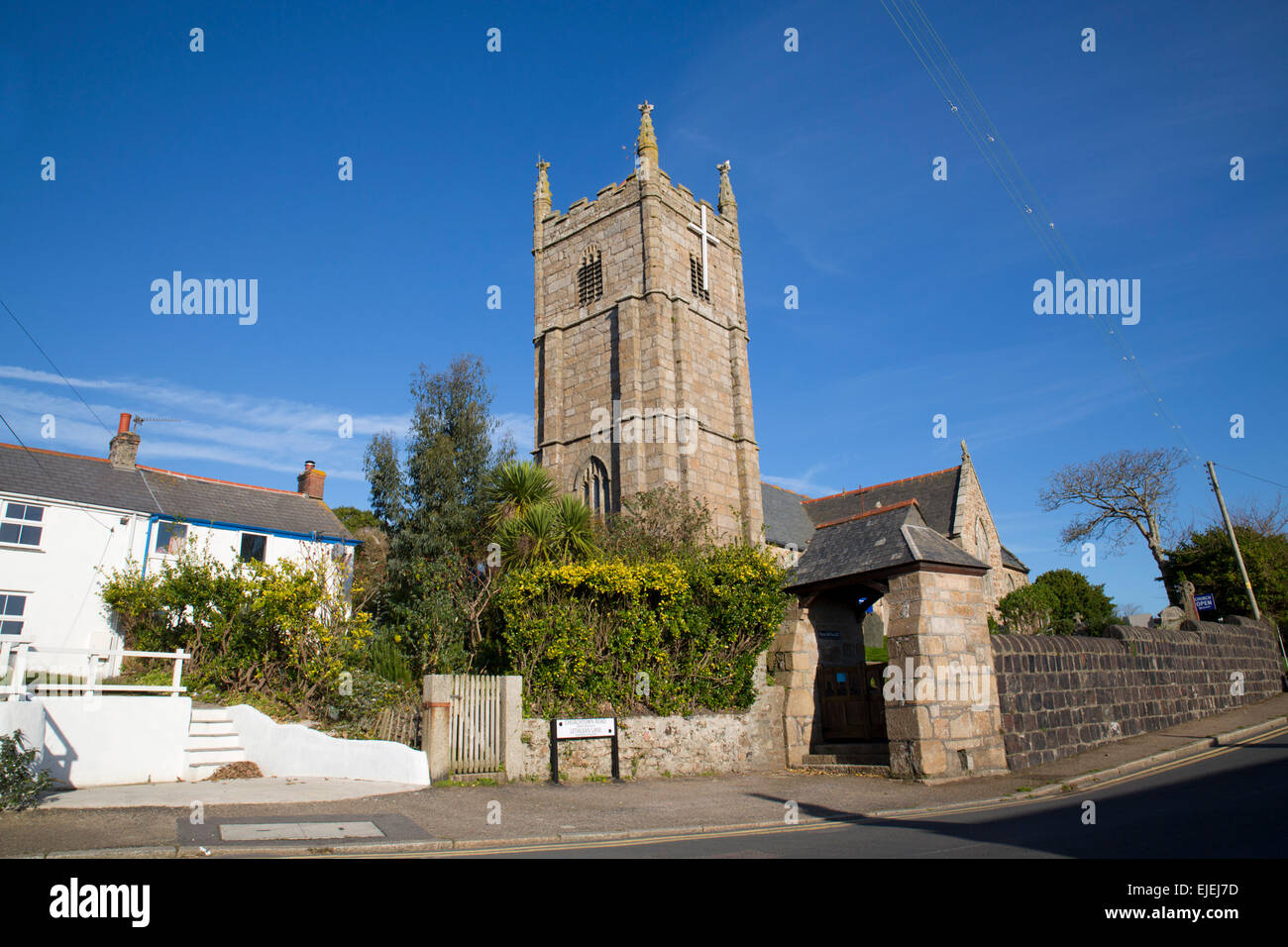 Phillack Church Cornwall; UK Stock Photo - Alamy