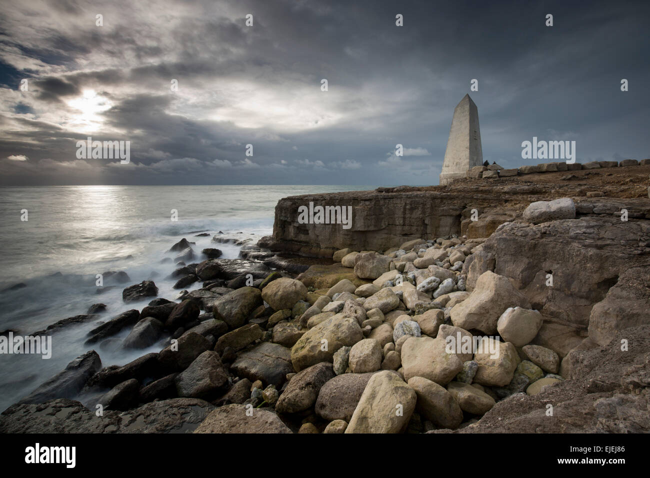 Portland Bill Limestone Cliffs Dorset; UK Stock Photo - Alamy