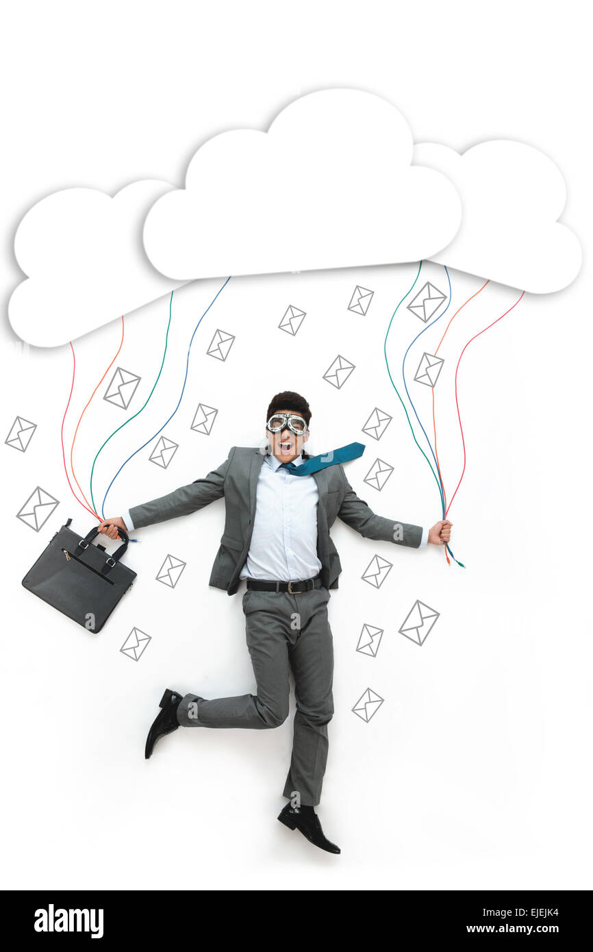 Creative business man Stock Photo - Alamy