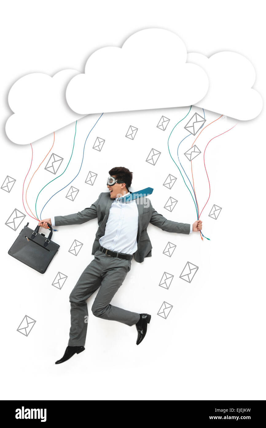 Creative business man Stock Photo - Alamy